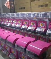 China Coin Operated Arcade Claw Machine  ,  Gashapon Dispenser Display Plastic Capsule Toy Vending Machine for sale