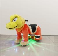 China Mp3 Music Electronic Coin Operated Kiddie Ride Attractive Walking Animal for sale