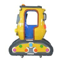 China Entertainment Cartoon Tank Kiddie Ride Machines For Park 110V 220V Yellow for sale