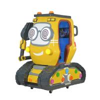 China Entertainment Cartoon Tank Kiddie Ride Machines For Park 110V 220V Yellow for sale