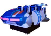 China Cool Family 6 Seats Spaceship 9D VR Game Machine Theme Park Flight Simulator For Adults for sale