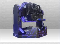 China 2 Seats 9D Virtual Reality Simulator Iron Warrior All - Axis Rotation 9D Roller Coaster for sale