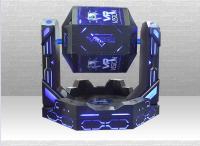 China 2 Seats 9D Virtual Reality Simulator Iron Warrior All - Axis Rotation 9D Roller Coaster for sale