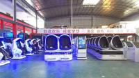 China Attractive 9D VR Cinema Egg Shape VR Chair Simulation Rides Single / Double / Triple Seats for sale