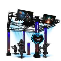 China Commercial Escape Room Big VR Standing Platform 9D VR Station Space HTC VIVE Virtual Reality System for sale