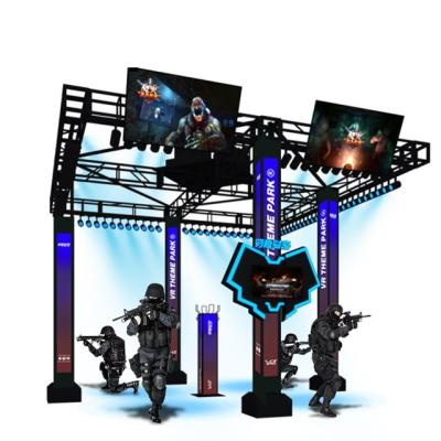 China Commercial Escape Room Big VR Standing Platform 9D VR Station Space HTC VIVE Virtual Reality System for sale