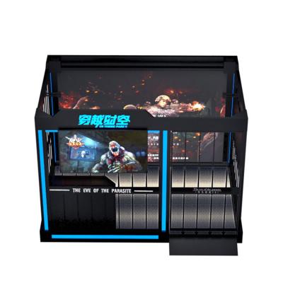 China Multiplayer CS Virtual Reality Shooting Simulator / 9D VR Game Machine for sale