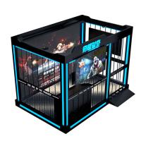 China Multiplayer CS Virtual Reality Shooting Simulator / 9D VR Game Machine for sale