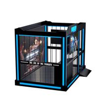 China Multiplayer CS Virtual Reality Shooting Simulator / 9D VR Game Machine for sale