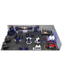 China 9D VR Egg / Racing Car Simulator Space Themed Virtual Reality Park for Play Game for sale