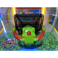 China Super Soldier Indoor Amusement Game Machine Tickets , Coin Pusher Redemption Game Machine for sale