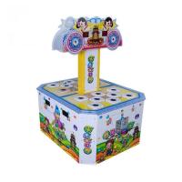 China 60W Kids Arcade Machine , Ticket Redemption Hit Frog Game Mouse Hammer Arcade Cabinet Game Machine for sale
