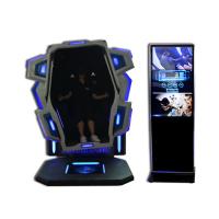 China Iron And Fiberglass Virtual Reality Simulator  ,  360 Kingkong Coin Operated 9D Virtual Arcade Machine for sale