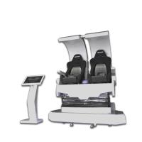 China Electric System Virtual Reality Simulator Shooting Game Machine With 360 Degree Rotation for sale