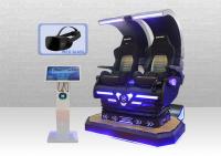 China Electric System Virtual Reality Simulator Shooting Game Machine With 360 Degree Rotation for sale