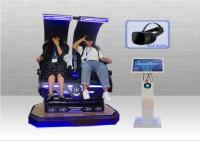 China Electric System Virtual Reality Simulator Shooting Game Machine With 360 Degree Rotation for sale