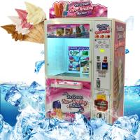 China Hardware Material Refrigerated Vending Machine /  Ice Cream Claw Machine for sale