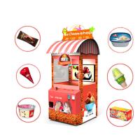 China Hardware Material Refrigerated Vending Machine /  Ice Cream Claw Machine for sale