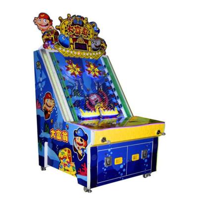 China Jp Treasure Hunt Coin Pusher Arcade Lottery Game Machine For Kids Multiple Players for sale