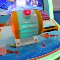 China Two Players Fishing Game Machine With Colorful LED Lights Wood + Acrylic Material for sale