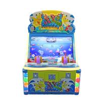 China Two Players Fishing Game Machine With Colorful LED Lights Wood + Acrylic Material for sale