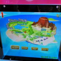 China Happy Pat Kids Arcade Machine Bouncy Ball Out 15'' LCD Screen CE RoSh SGS for sale