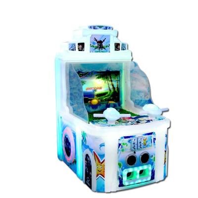 China Mini 2 Players Water Jet Gun Shooting Arcade Machine / Ticket Redemption Machine for sale