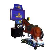 China Coin Operated 2 Players Electric Arcade Game Machine / Electronic Gogo Jockey Horse Riding Equipment for sale