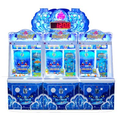 China Ocean Elf Video Redemption Arcade Machines Coin Operated Pearl Fisher Ball Pusher for sale