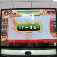 China Amusement Electronic Dart Game Machine Double Screens For Kids And Adult for sale