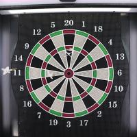 China Amusement Electronic Dart Game Machine Double Screens For Kids And Adult for sale