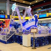 China Custom Kids Arcade Machine / Amusement Park Ride Pirate Ship Children Playground Equipment for sale
