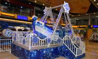China Custom Kids Arcade Machine / Amusement Park Ride Pirate Ship Children Playground Equipment for sale