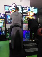 China Metal Fiberglass Horse Racing Arcade Machine / Go Go Jockey Video Game Machine for sale
