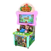 China 1 Player Redemption Arcade Machines / Funny Naughty Monkeys Ticket Game Machine For Kids for sale