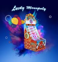 China Lucky Monopoly Lottery Vending Game Machine For Supermarket / Theater for sale