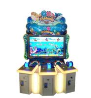 China Amusement Kid Fishing Arcade Game Machine Coin Operated 110V / 220V for sale