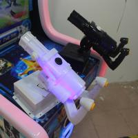 China Coin Pusher Electronic Kids Game Machine Indoor Shooting Game Simulator for sale