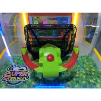 China Super Soldier Kids Ball Shooting Game Machine , Redemption Arcade Games for sale
