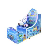 China Coin Pusher Water Shooting Arcade Machine / Lottery Ticket Game Machine for sale