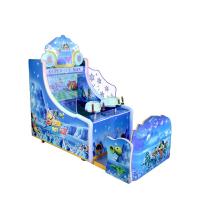 China Coin Pusher Water Shooting Arcade Machine / Lottery Ticket Game Machine for sale