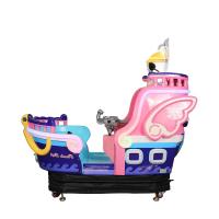 China Kids Arcade Video Game Machine / Amusement Shooting Swing Pirate Ship for sale
