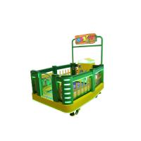 China Trample Board Children Game Machine  /  Indoor Coin Operated Funny Kiddie Step On Screen Game Machine for sale
