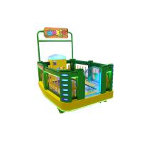 China Trample Board Children Game Machine  /  Indoor Coin Operated Funny Kiddie Step On Screen Game Machine for sale