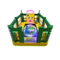 China Trample Board Children Game Machine  /  Indoor Coin Operated Funny Kiddie Step On Screen Game Machine for sale