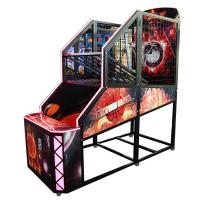 China Fancy Shooting Street Basketball Arcade Game Machine  Orange Green Blue Color for sale