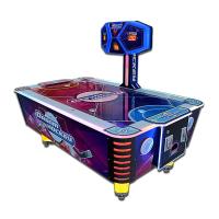 China Theme Park Air Hockey Arcade Machine With Metal / Wood / Plastic Material for sale