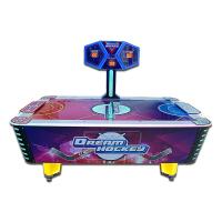 China Theme Park Air Hockey Arcade Machine With Metal / Wood / Plastic Material for sale