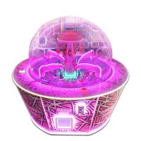 China Pink Coin Operated Gift Vending Machine / Customized Claw Crane Machine for sale