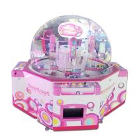 China Gift Crane Toy Grabber Candy Claw Machine Four Players English Language for sale